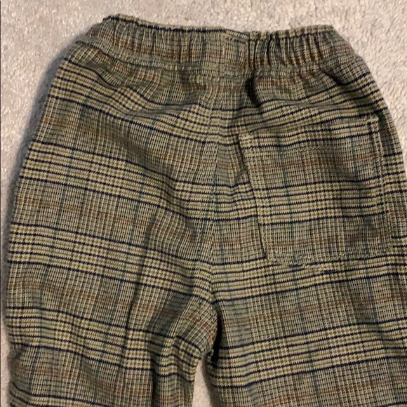Zara | Bottoms | Zara Plaid Drawstring Pants Size 6 | Poshmark